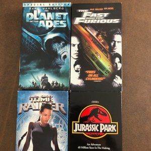 Other | 4 Vhs Tapes | Poshmark